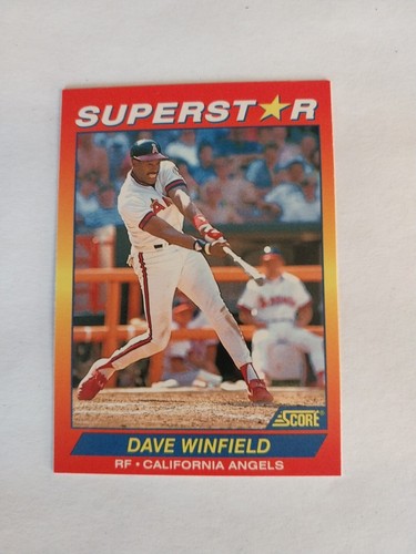 1992 Score Superstar #9 Dave Winfield | eBay