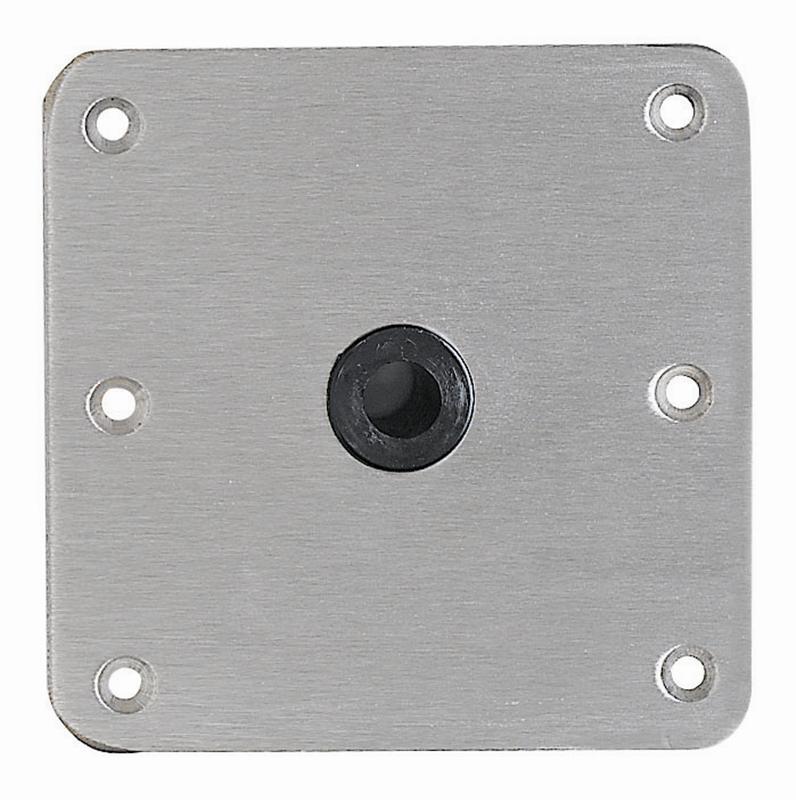 Attwood Marine Boat Seat Pedestal Base Plate 67739 Lock N Pin; Square ...