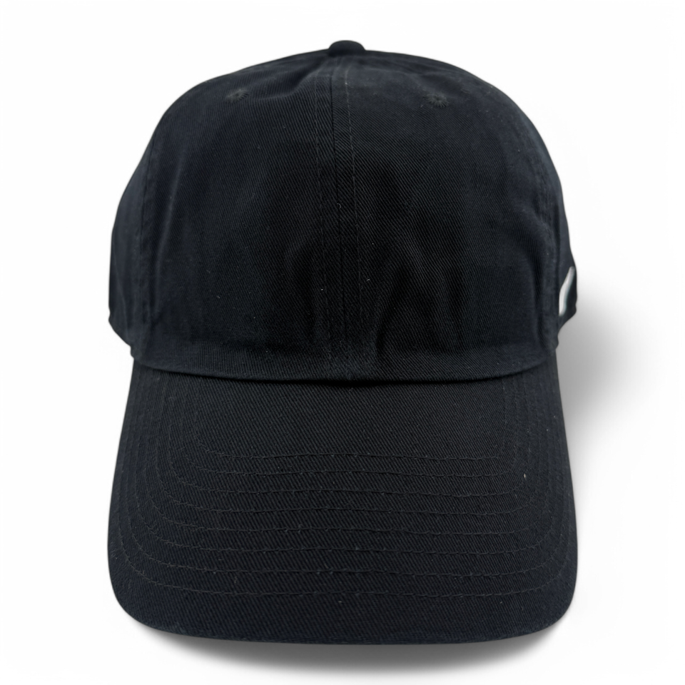 Nike Heritage 86 Team Black BLANK for CUSTOMS 102699-010 Adjustable Dad ...