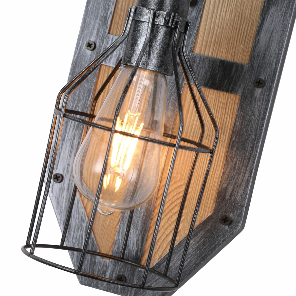 Rustic Lamp Construction