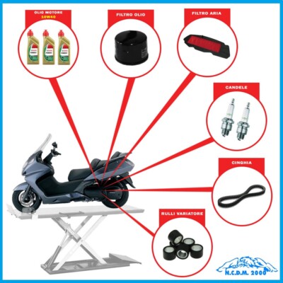 Service Kit [Engine + Transmission] - HONDA FJS SILVER WING 400 (2006 ...