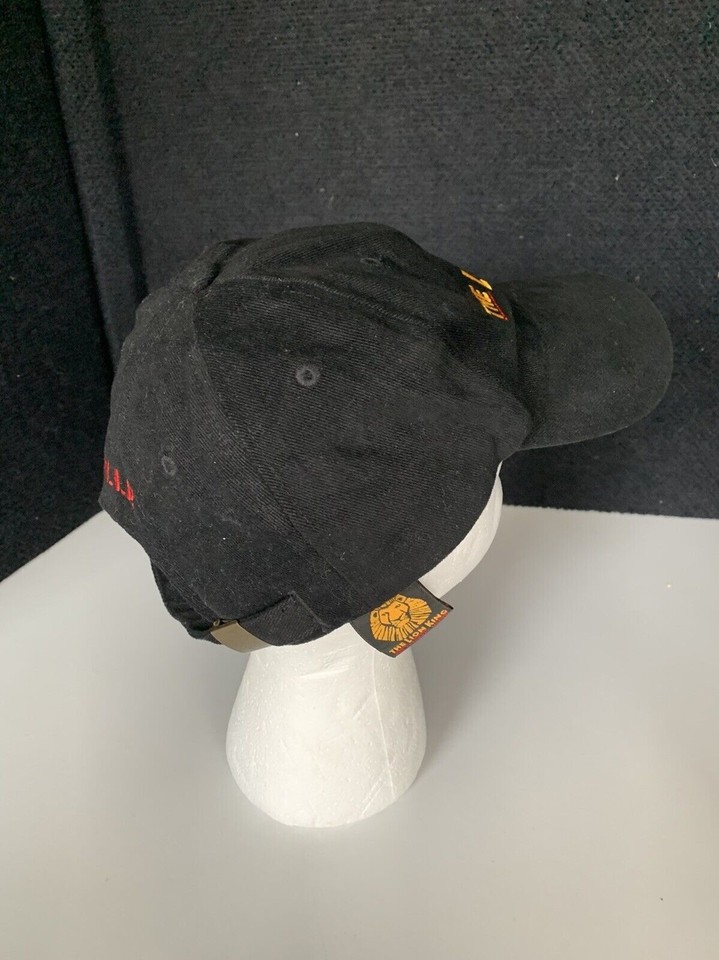 Disney The Lion King Broadway Musical VIP Baseball Cap Hat Black ...