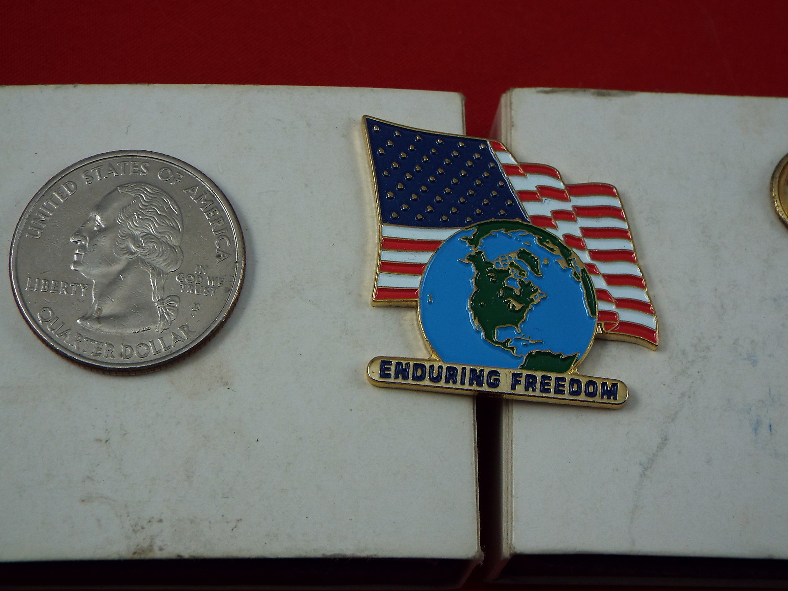 ENDURING FREEDOM PIN | eBay