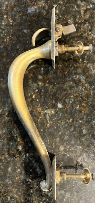 Door Knobs & Handles - Brass Thumb Latch