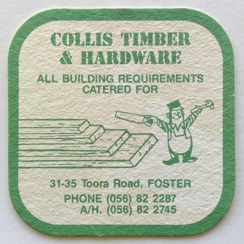 Collis Timber & Hardware 31-35 Toora Rd Foster 056822287 Coaster (B344 ...