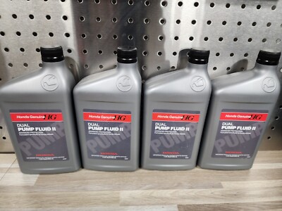 4 QUARTS HONDA Dual Pump Fluid 2 II ACURA All-Wheel Drive Fluid DPSF ...