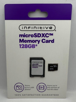 Infinitive Infinitive MicroSDXC 128 gb 128 gb MicroSDXC Memory card | eBay