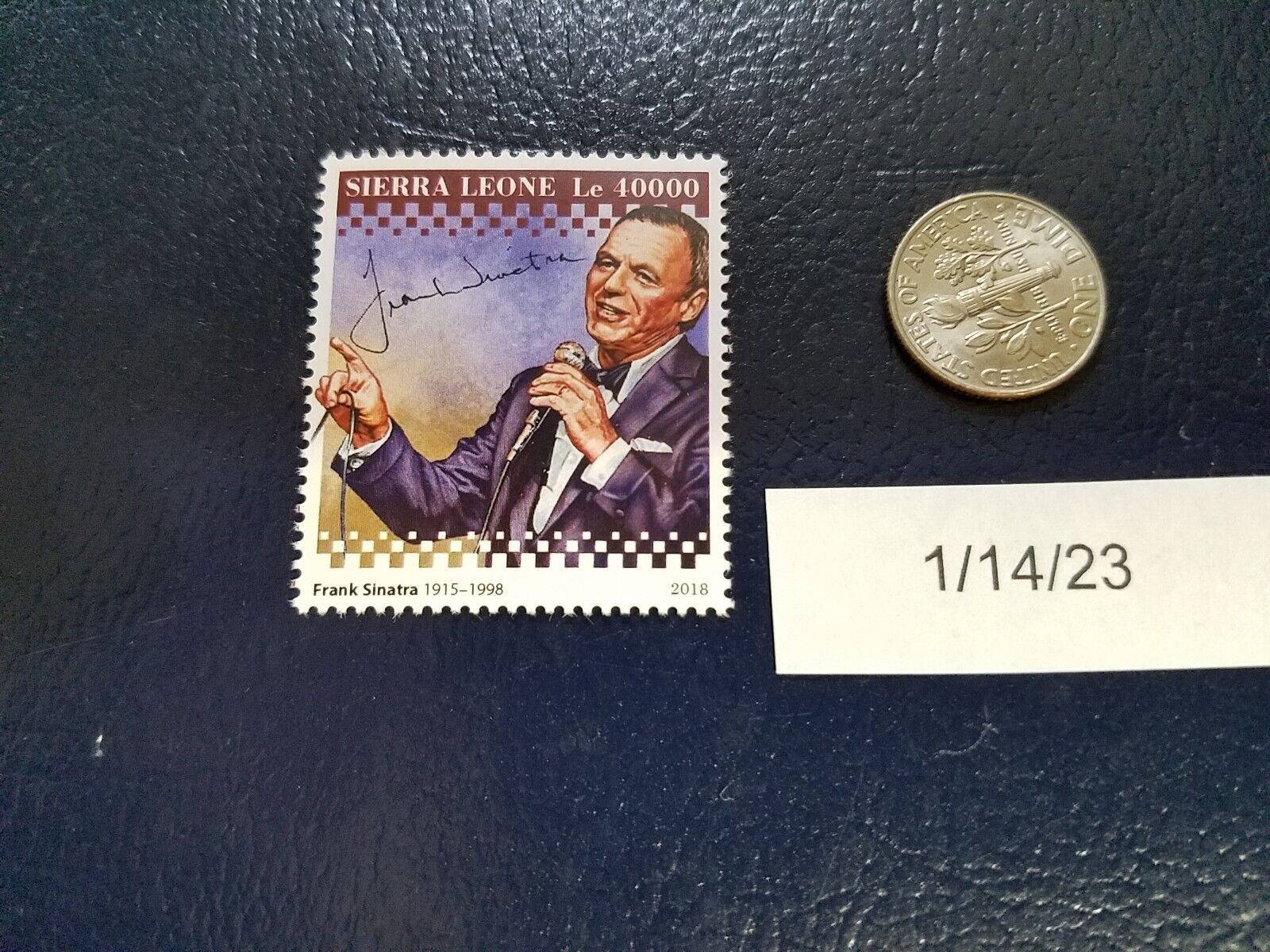 Frank Sinatra American singer and actor 2018 Sierra Leone Stamp (a) | eBay