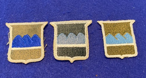 Original WWII US Army 80th Infantry Division Patch Lot (3)- No Glow-VH ...