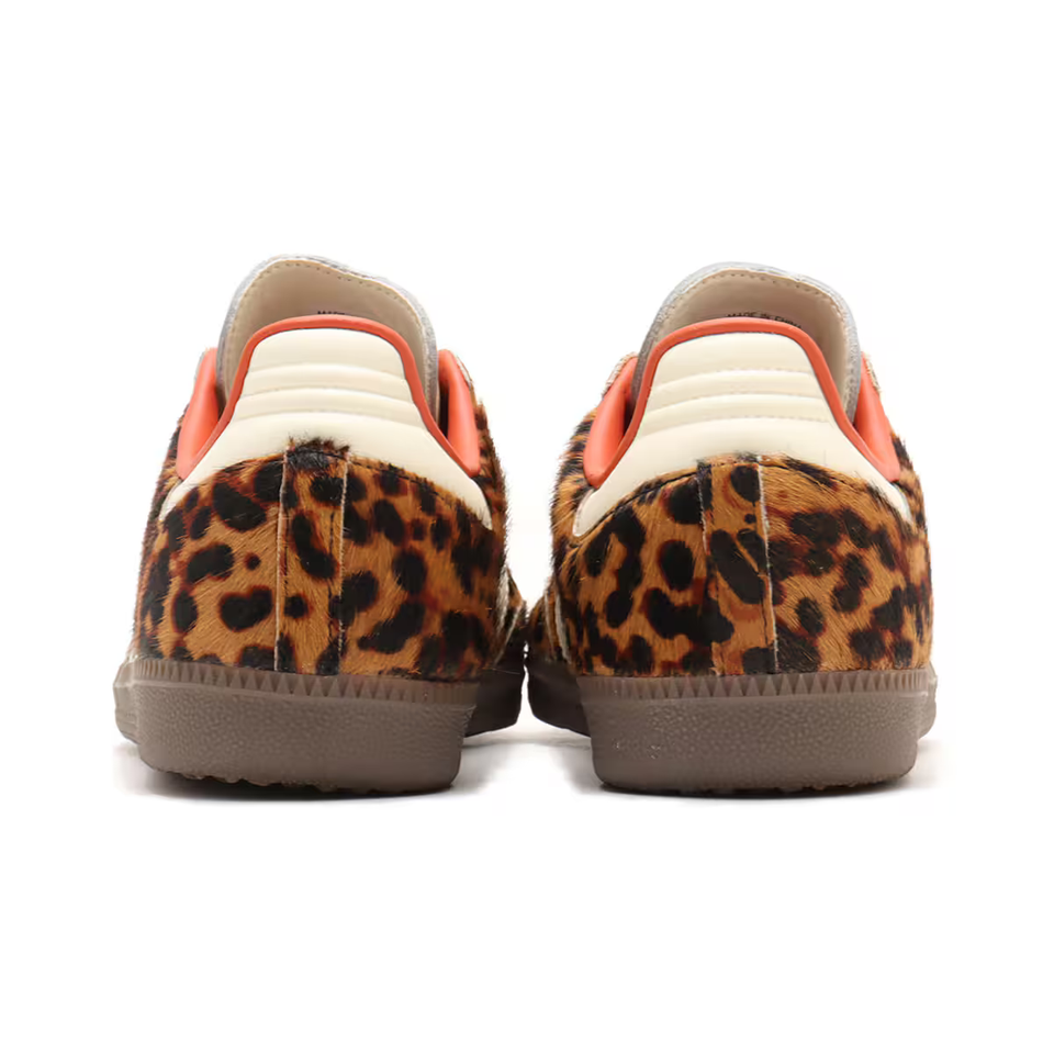 adidas Samba OG Preloved Red Leopard Sneakers Retro Shoes Originals ...