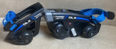 Razor Turbo Jetts Electric Heel Wheels DLX Blue w/Lighted Wheels (NEEDS ...