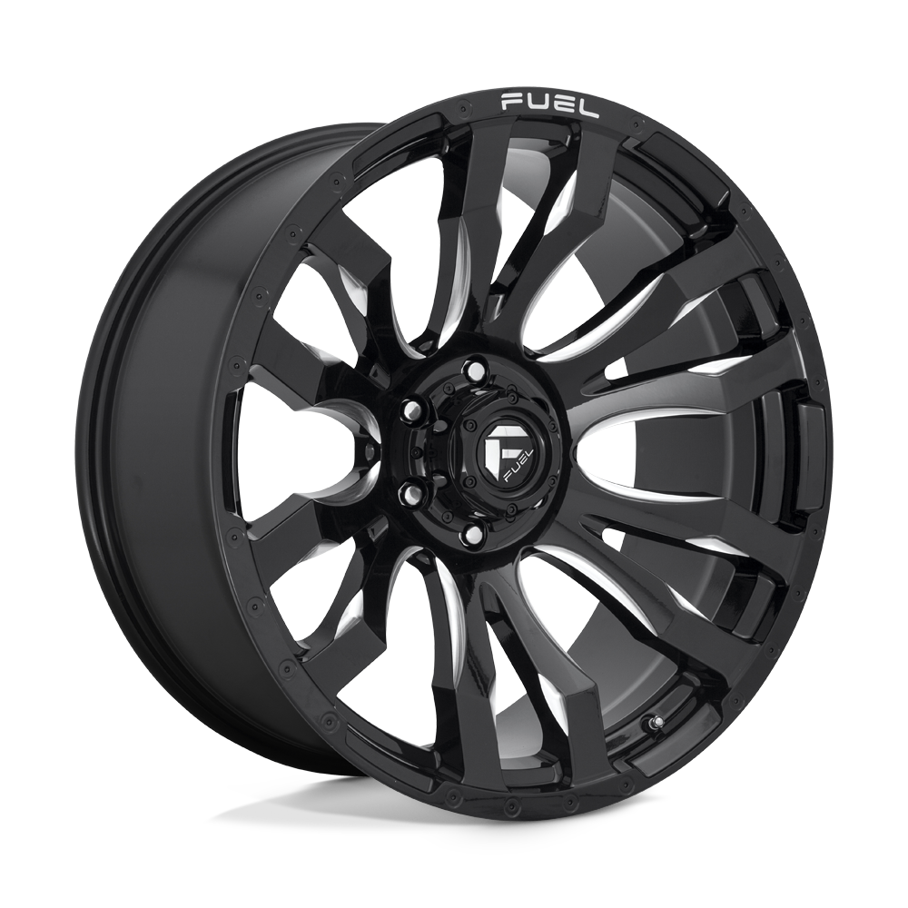 4 17x9 Fuel Blitz Gloss Black Milled 8x170 D67317901745 for sale online ...