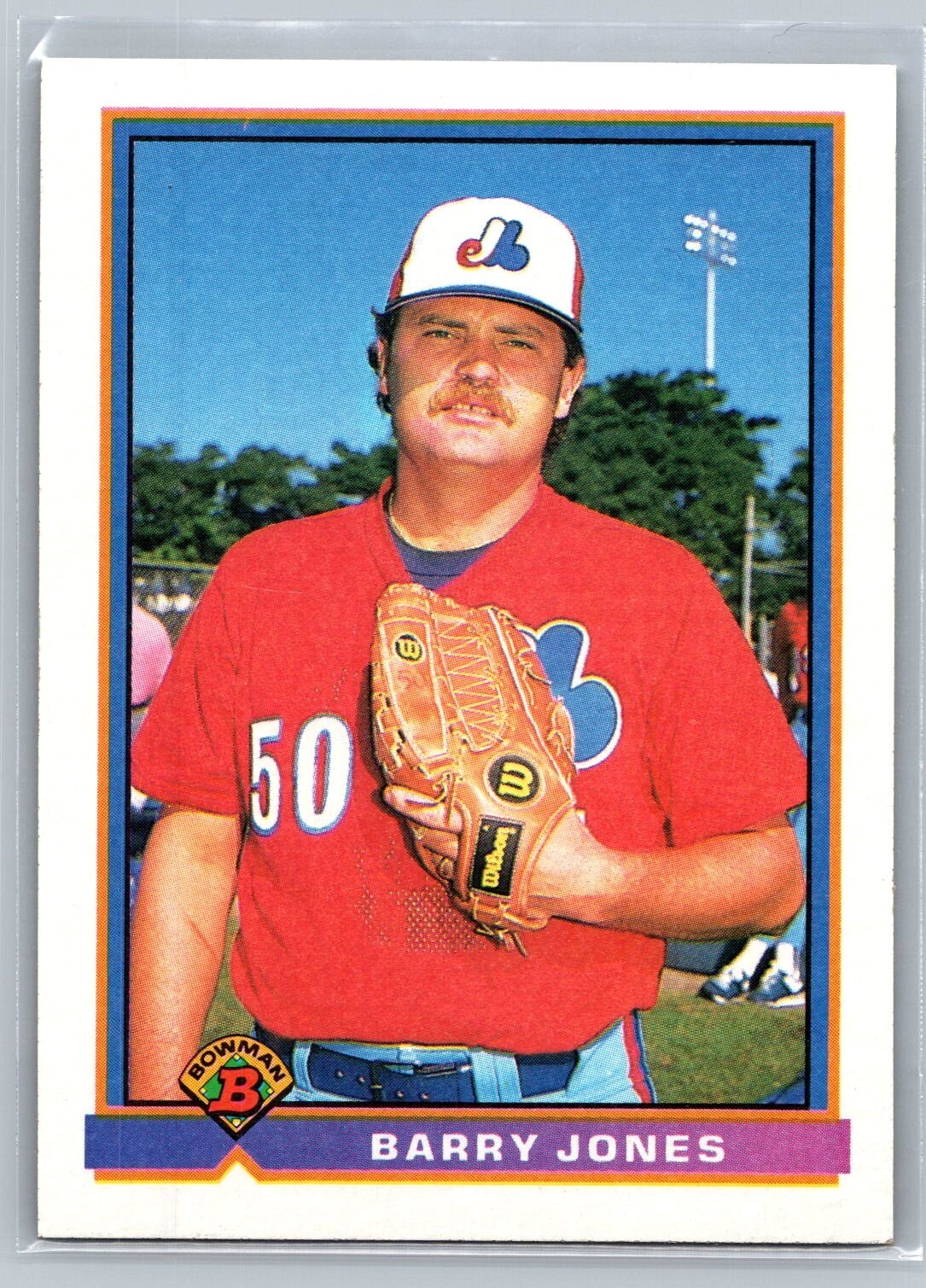 1991 TOPPS BOWMAN CARD # 439 Barry Jones - Montreal Expos | eBay