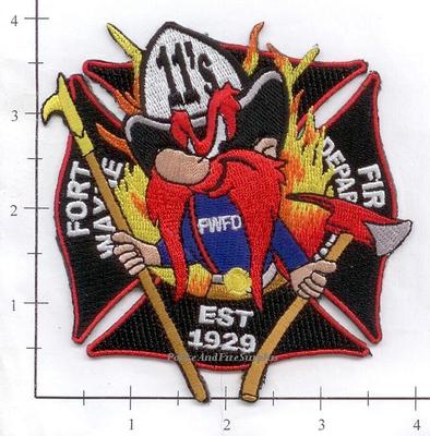 Indiana - Fort Wayne Truck 11 IN Fire Dept Patch | eBay
