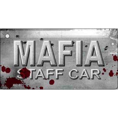 Mafia Staff Car Novelty Aluminum Key Chain KC-351 | eBay