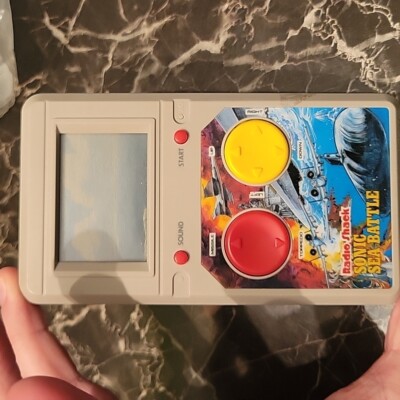 Sonic sea battle Radio Shack (unknown) Retro Handheld Games