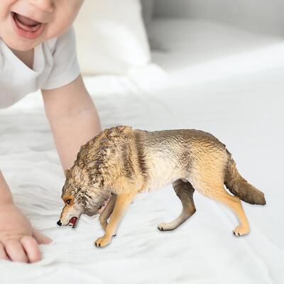 Wolf Toy Figurine Wolf Figures Collection Realistic Wildlife Animal ...