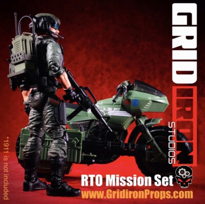 1:12 RTO RADIO PACK SET For G.I. Joe Classified BREAKER 6” Action ...