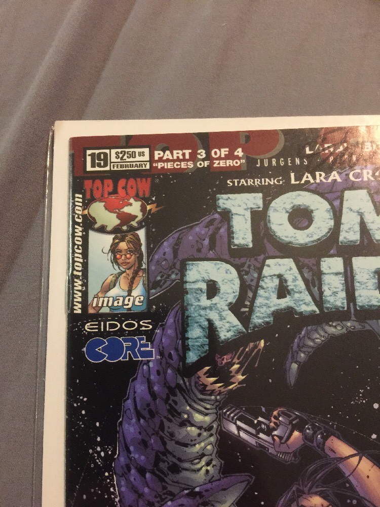 Lara Croft Tomb Raider 19 Signed By Writer Dan Jurgens Auto Autograph ...