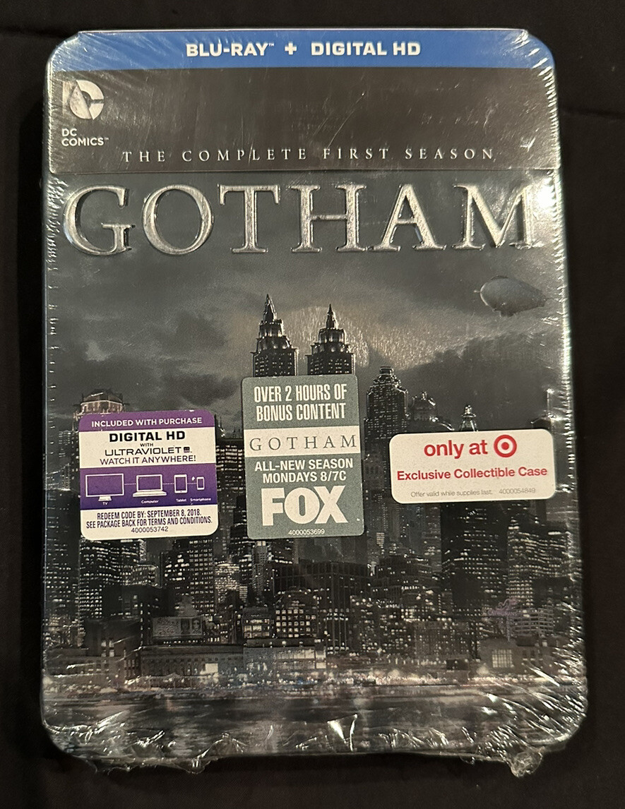 Gotham Complete 1st Season Target Exclusive Tin Case Edition (Blu-ray ...