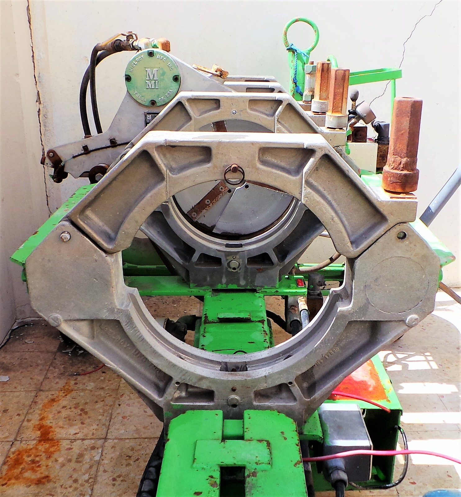 McElroy Pipe Fusion Machine with Heating Iron #9213800-2 | eBay