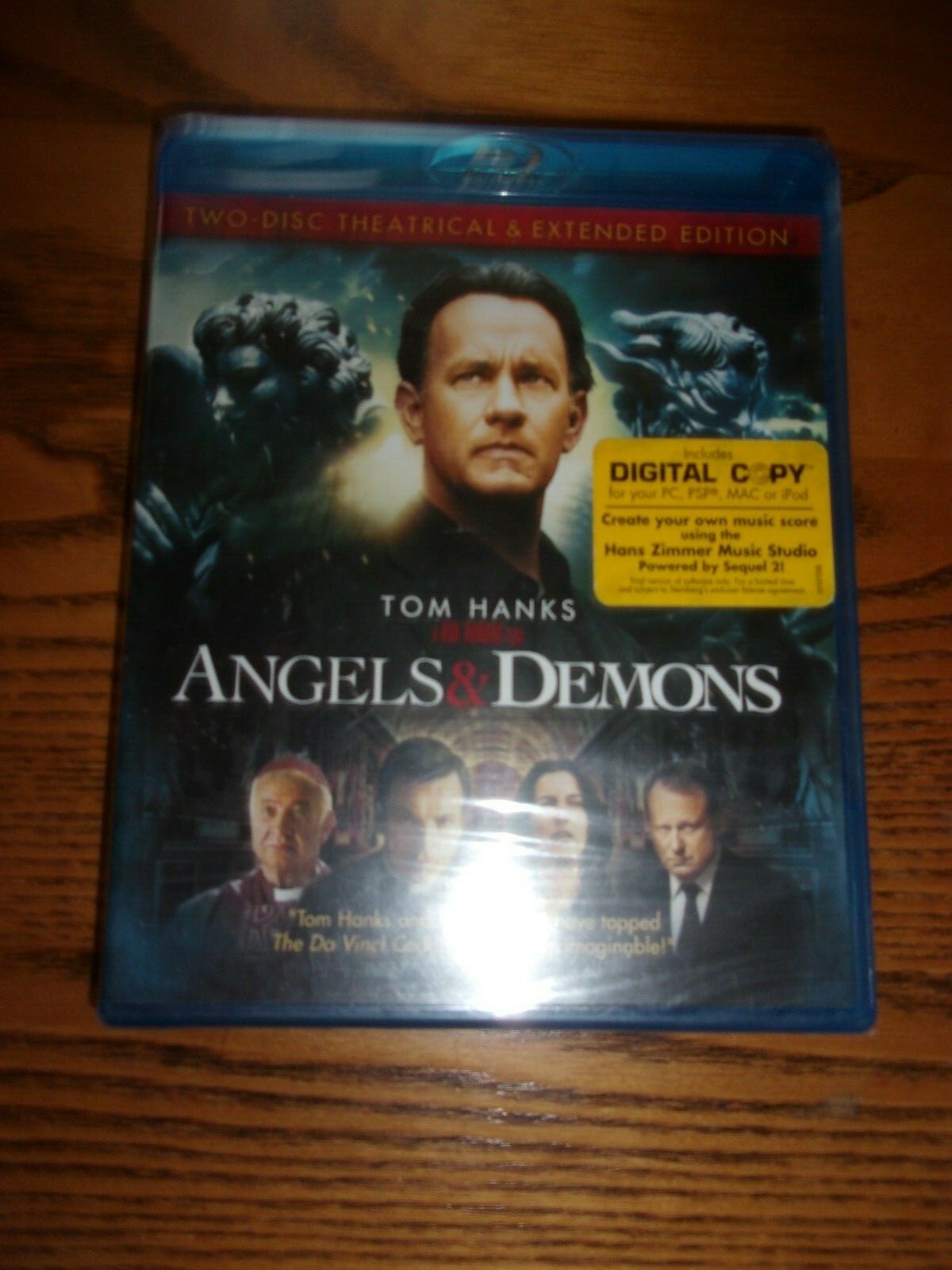 Angels And Demons Blu Ray 2 Disc Set Theatrical And Extended Ed New And