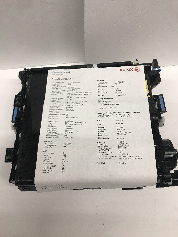 Xerox Transfer Belt ColorQube 8570N | eBay