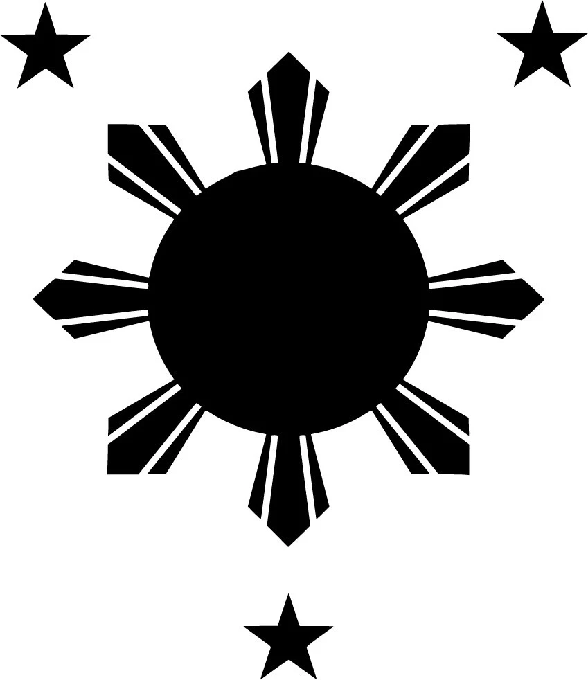 Philippines Flag Sun