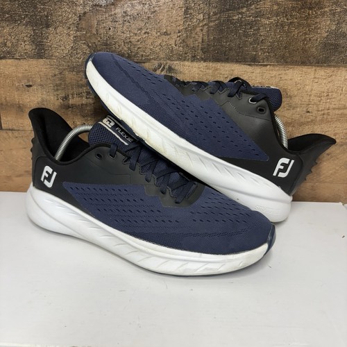 FootJoy FJ Flex XP Golf Shoes - Black / Navy Blue - Men's SZ 10.5 ...
