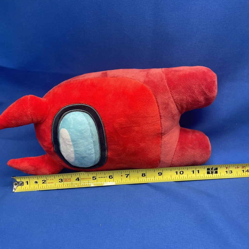 Among Us Red Crewmate Devil Plush 12in #10540 Toikido YuMe Toys ...