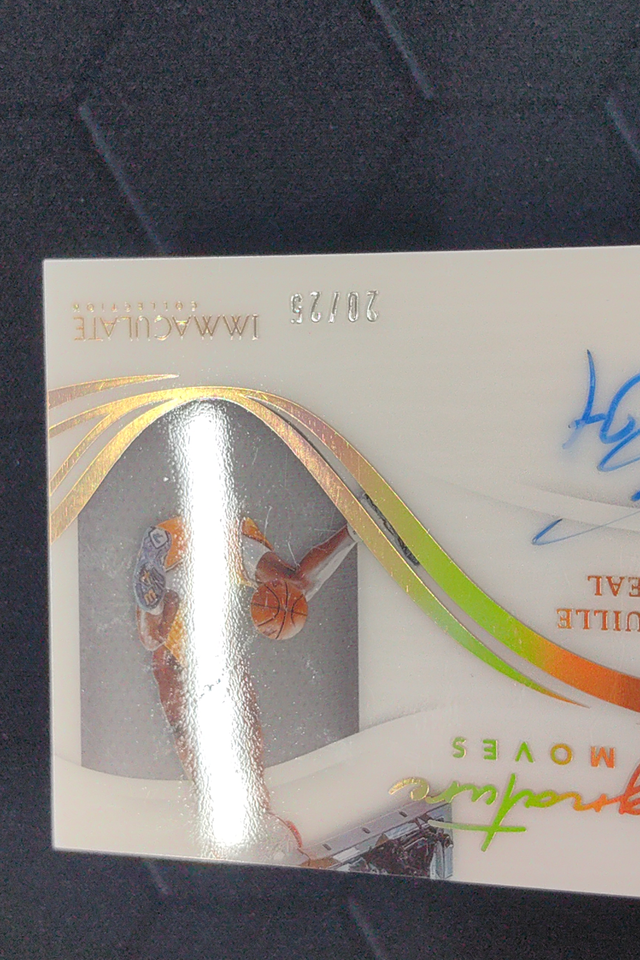 2020-21 Panini Immaculate Collection Shaquille O'Neal Signature Moves ...