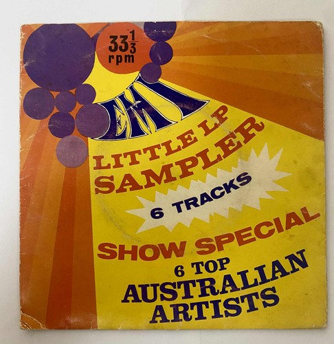 EMI Little LP Sampler Show Special Top Australian Artists 6 Tracks 33 1 ...