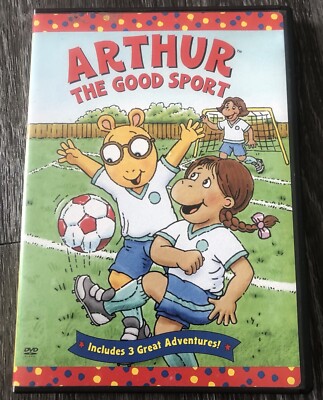 PBS Kids Arthur The Good Sport DVD Muffy, Francine, Soccer, Cartoon TV ...
