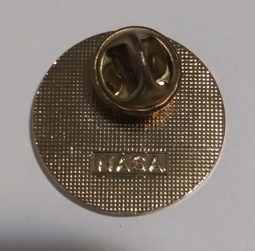 NASA Enamel Hat Tack Pin MIR Space Station Shuttle PK MNP Russia ...