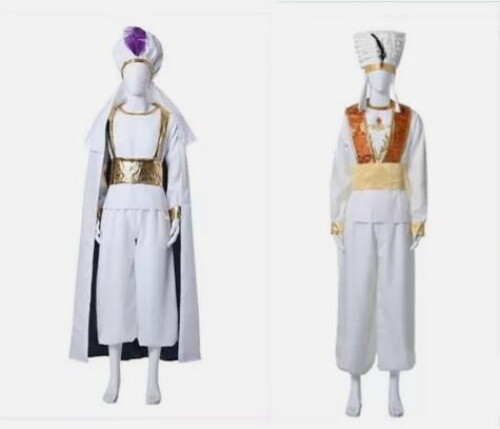 Aladdin Cosplay Prince Ali Halloween Adult Male Costume | eBay
