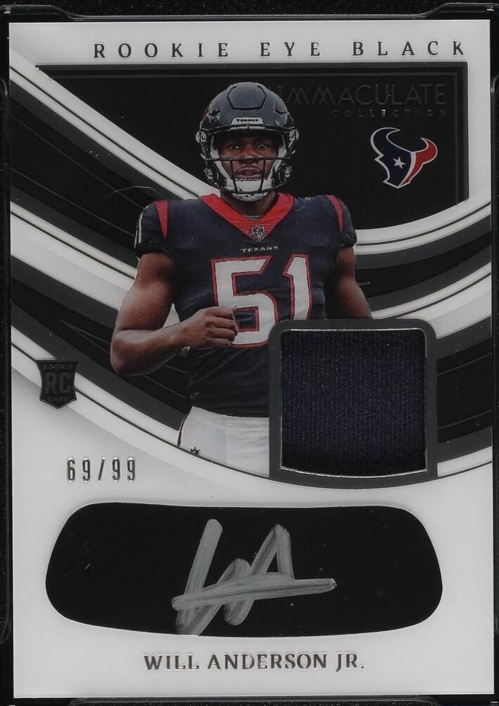 2023 Panini Immaculate Collection - Immaculate Rookie Eye Black Jersey ...