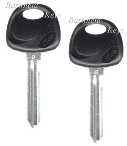 2 Replacement Car Key Blank Fits 2007 2008 2009 Kia Rondo Hyundai ...
