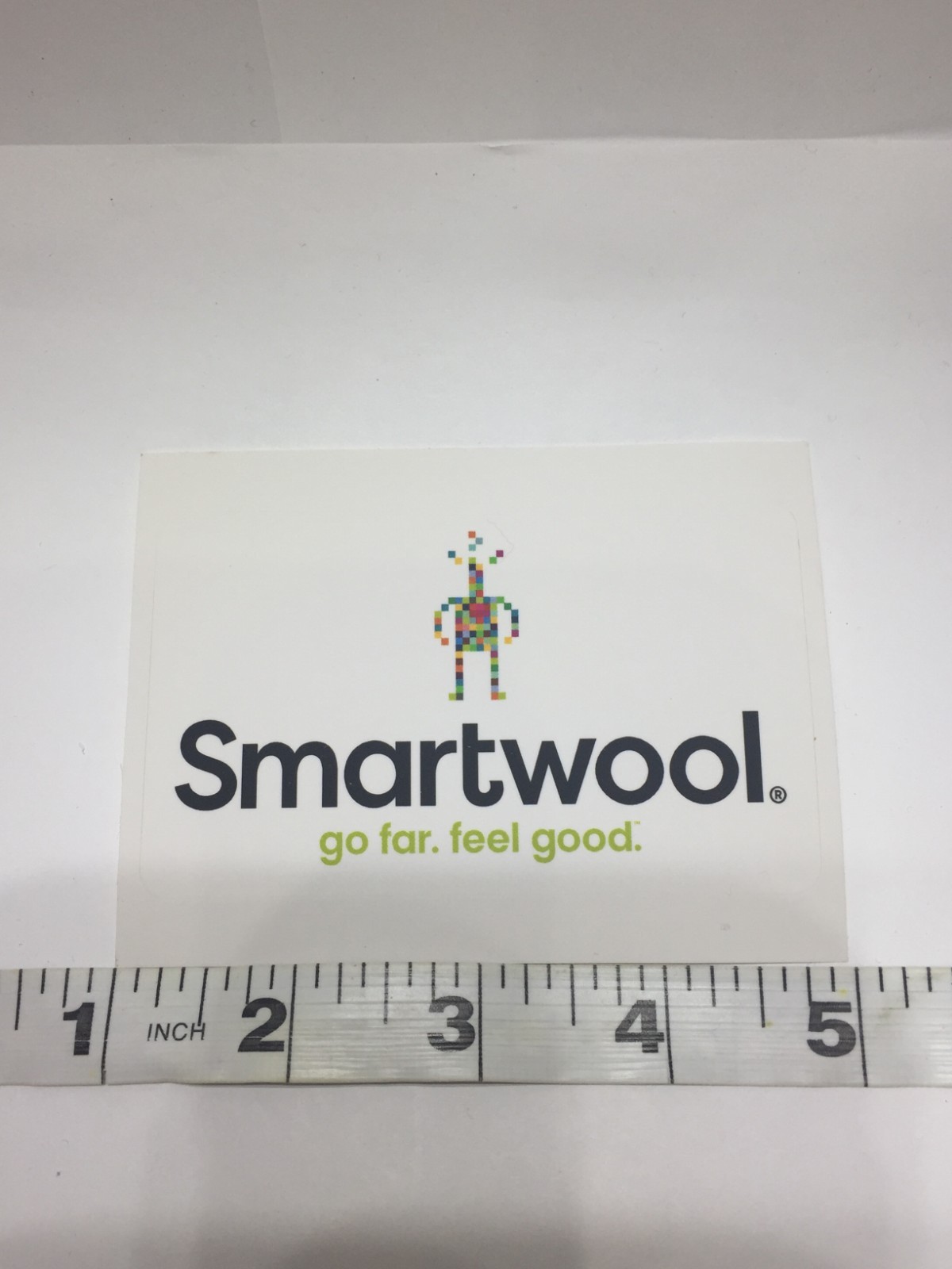 Smartwool go far. feel good. Sticker - Brand new - Camping Sticker | eBay