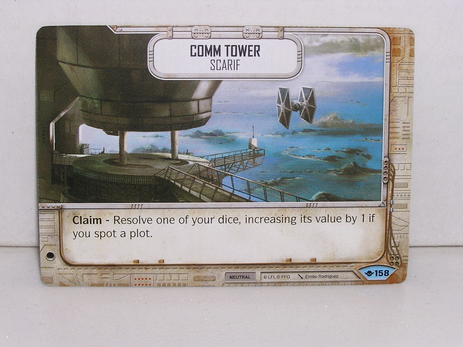 Star Wars Destiny Way of the Force #158 Comm Tower - Scarif | eBay