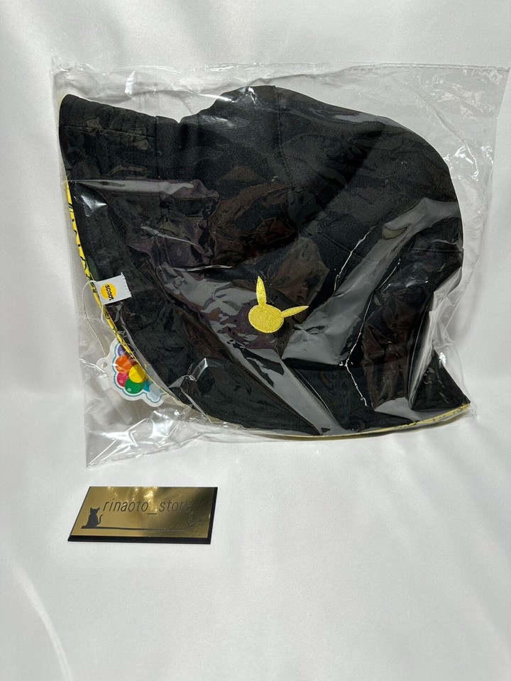 Pokemon Scoot Pikachu Bucket Hat Reversible In-Flight Limited Edition ...