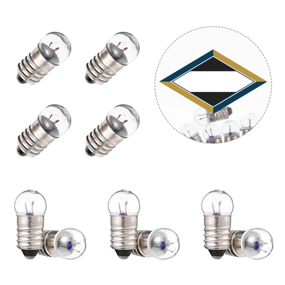 10pcs Circuit Kit Tiny Light Bulbs Science Experiment Light Bulbs ...