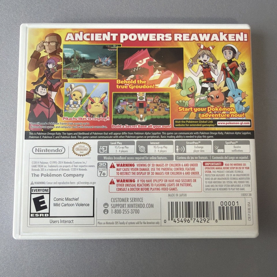 Pokémon Omega Ruby (3DS, 2019) | eBay