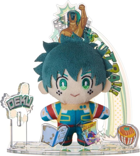 My Hero Academia Izuku Midoriya Plush w/ Acrylic Stand SEGA FAVE Japan ...