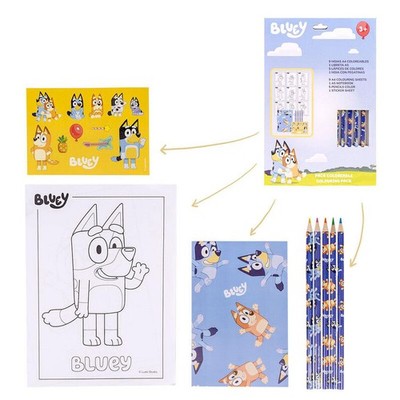 Bluey Colouring stationery set | eBay
