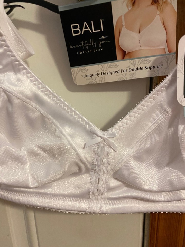 BRAND NEW WOMEN'S SIZE 38C BALI BEAUTIFULLY YOU TAILORED WIRELESS BRA ...