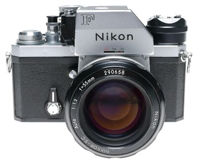 Nikon F SLR FTn Photomic Prism Finder Camera Nikkor S.C Auto 1:1.2 F ...