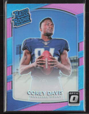 2017 Donruss Optic #166 Corey Davis Lime | eBay