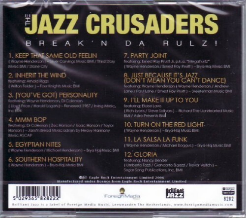JAZZ CRUSADERS Break'n Da Rulz! CD NEW SEALED | eBay