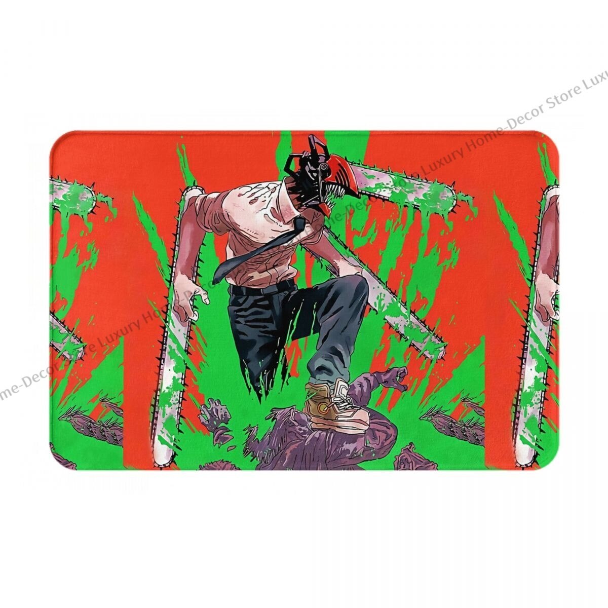 Doormat Bath Mat Denji Monster Balcony Carpet Entrance Door Rug Home ...