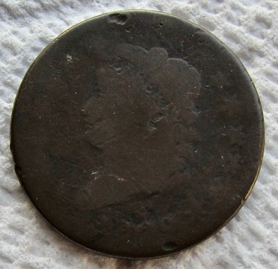 1809 Classic Head Copper Large Cent Rare Key Date Good With Small Nicks ...